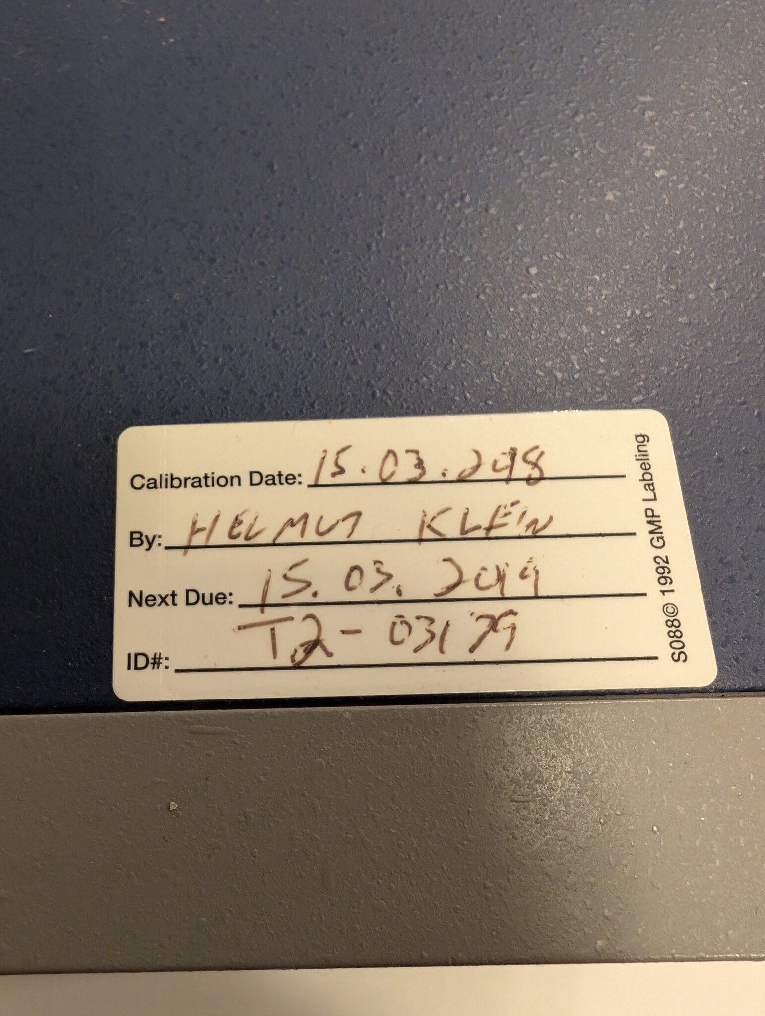 Helmut Klein (Greiner) 4500 Timometer - UnumLab