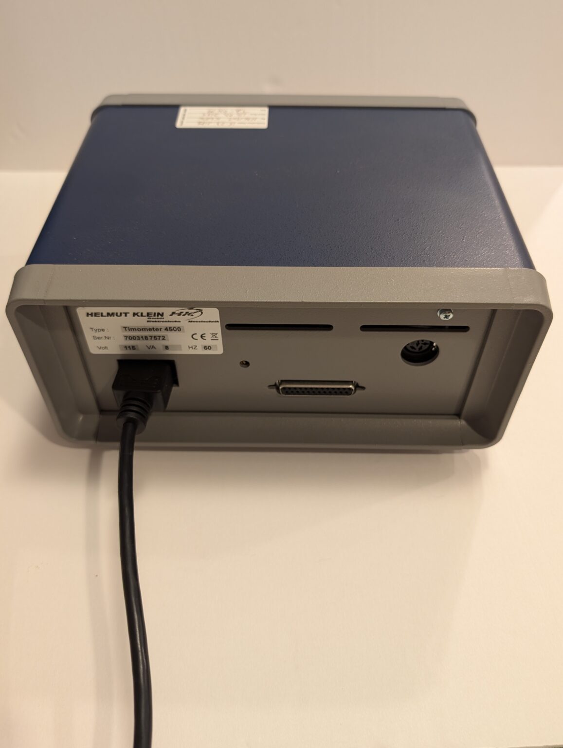 Helmut Klein (Greiner) 4500 Timometer - UnumLab