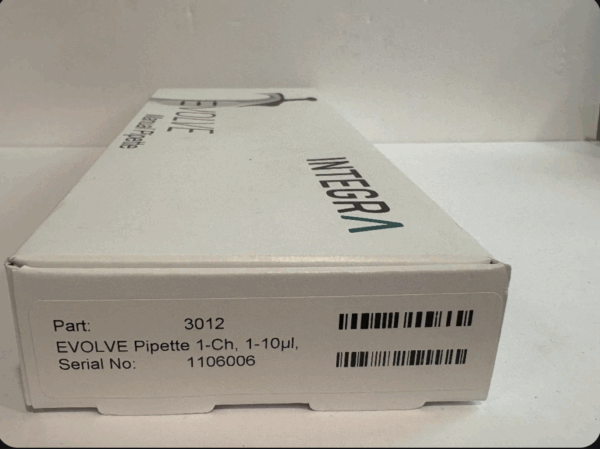 NEW - INTEGRA / EVOLVE 10uL Manual Pipette - 3012 - UnumLab