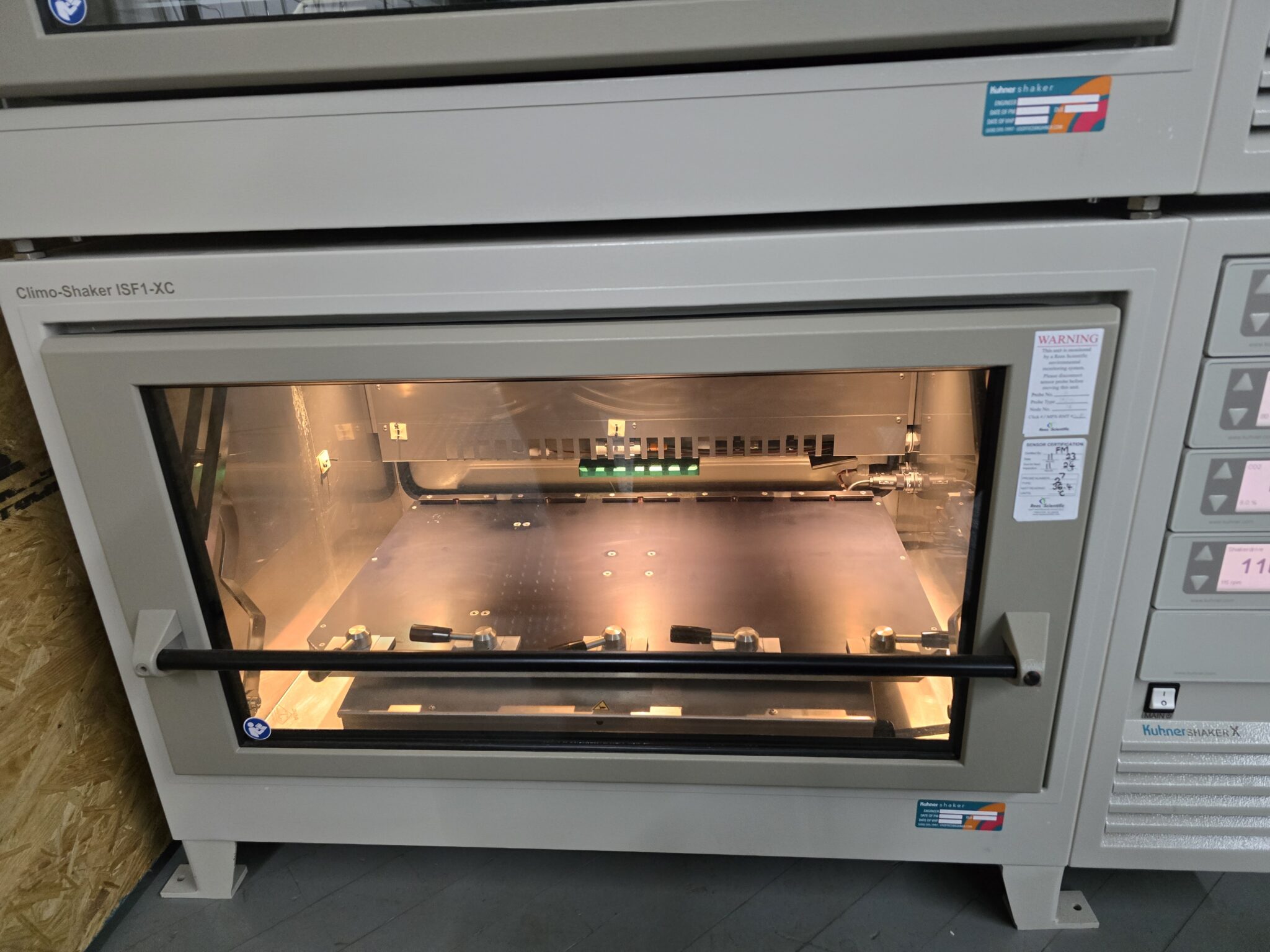 Kuhner Triple Stack Incubator Shaker ISF1-XC with CO2 Humidity Cooling ...