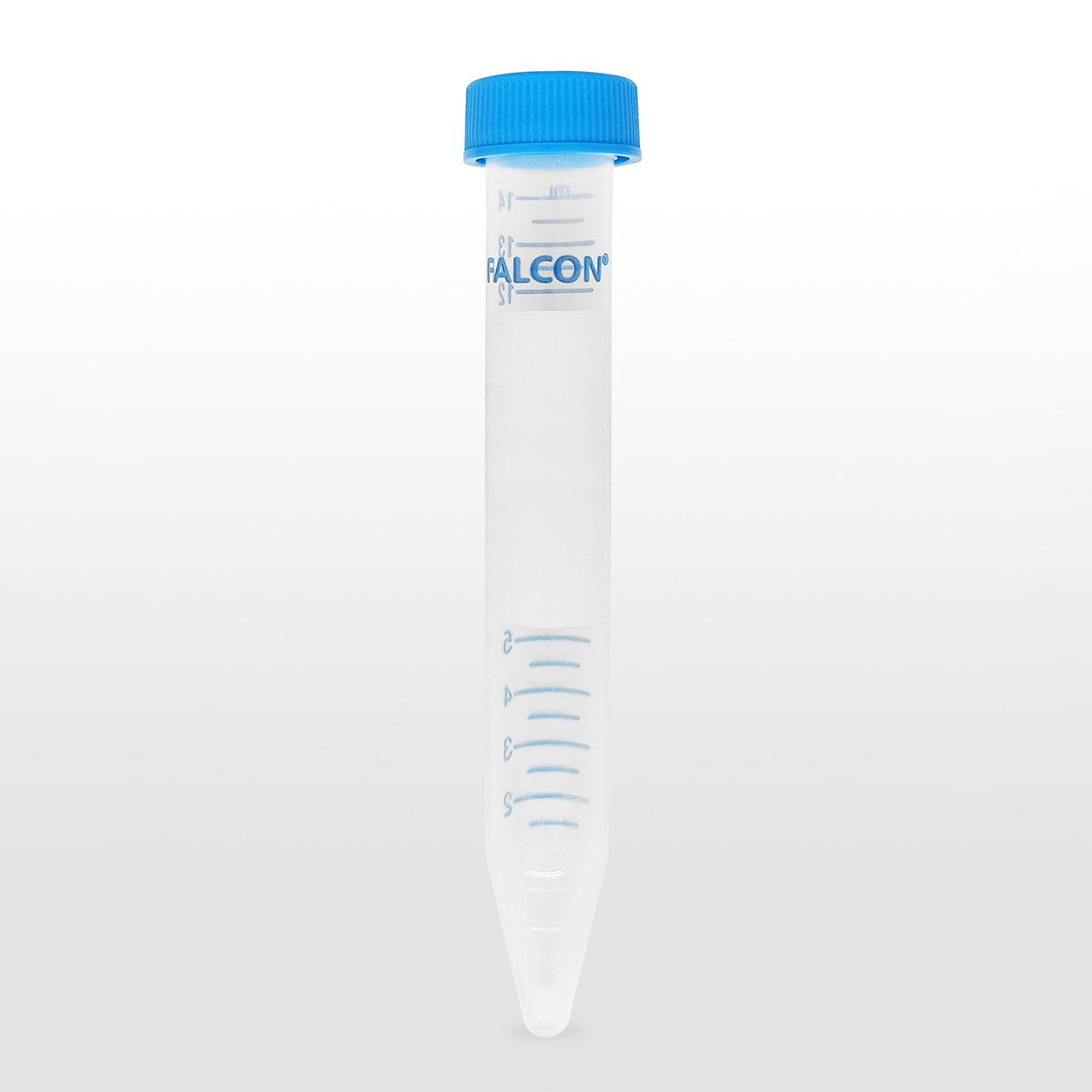 Falcon 15 mL High Clarity PP Centrifuge Tube, Conical Bottom, with Dome ...